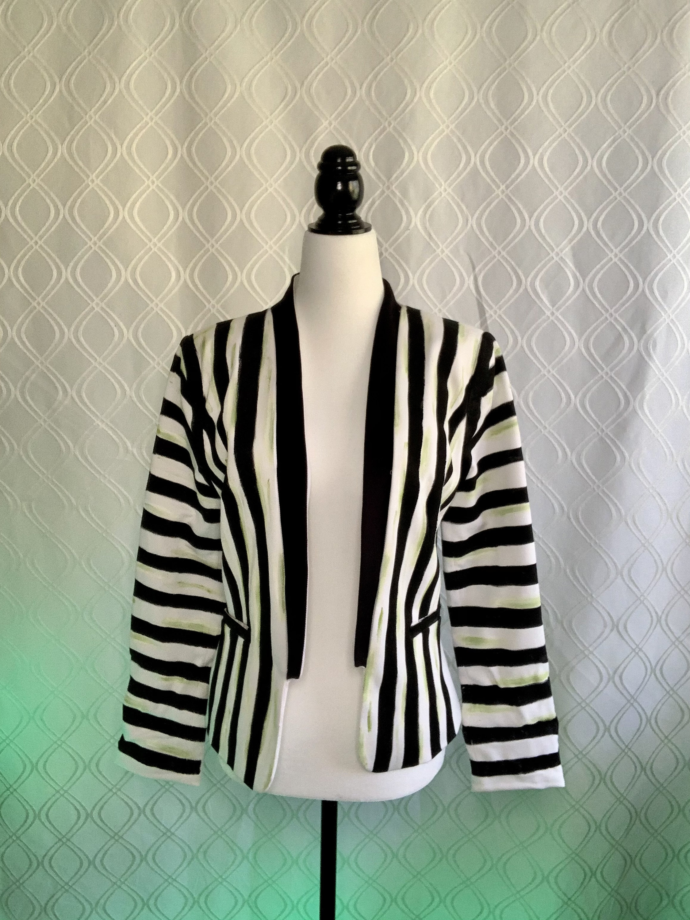 Female Fitted Beetlejuice Jacket Gender-bend Beetlejuice | Etsy