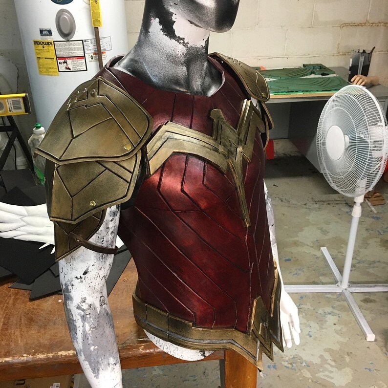 Warrior Man Chest Armor with Skirt | Etsy