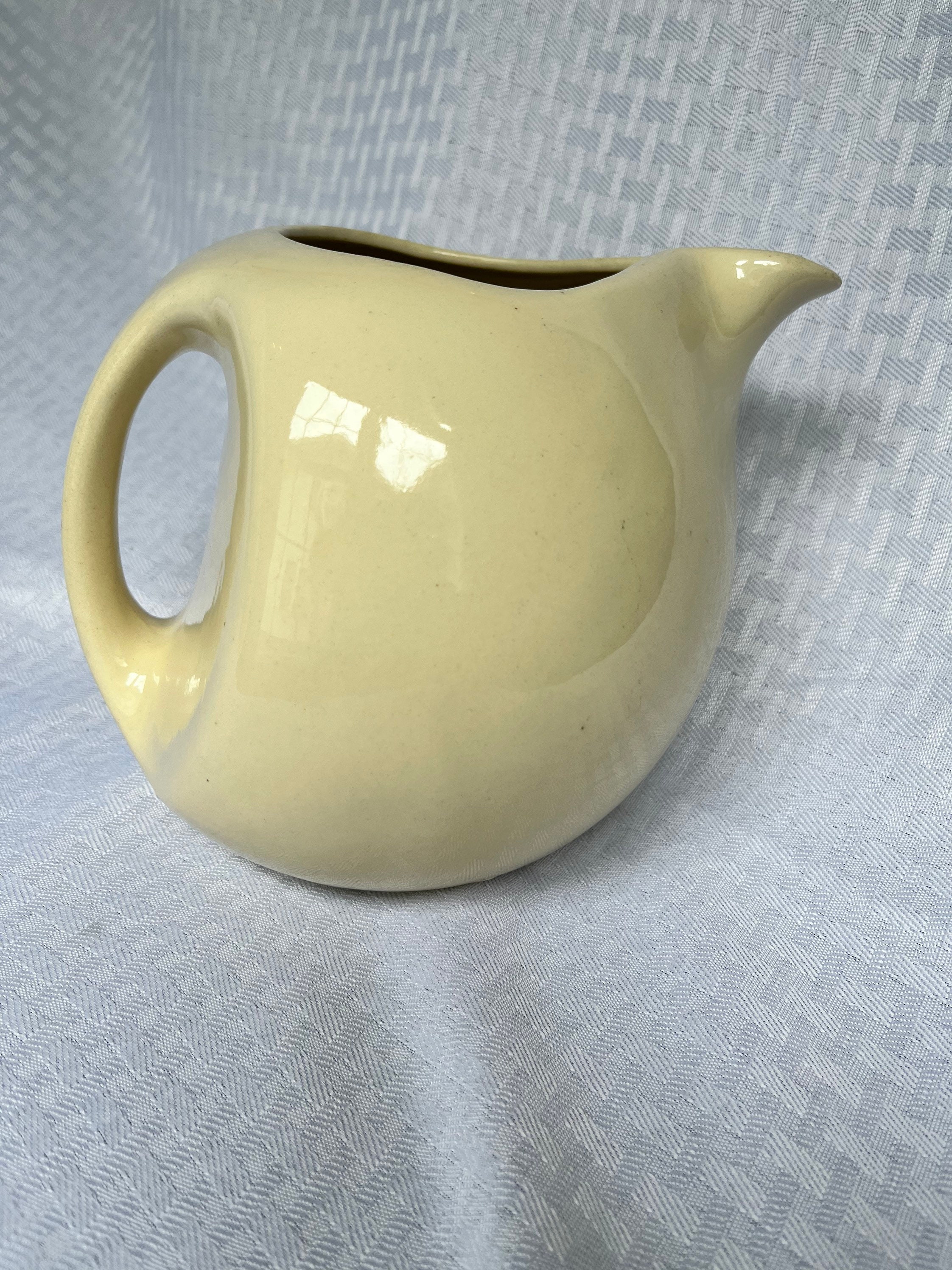 1940s Pippin Pottery Apple Pitcher | Uncommon Color Way With Brown Stem ...
