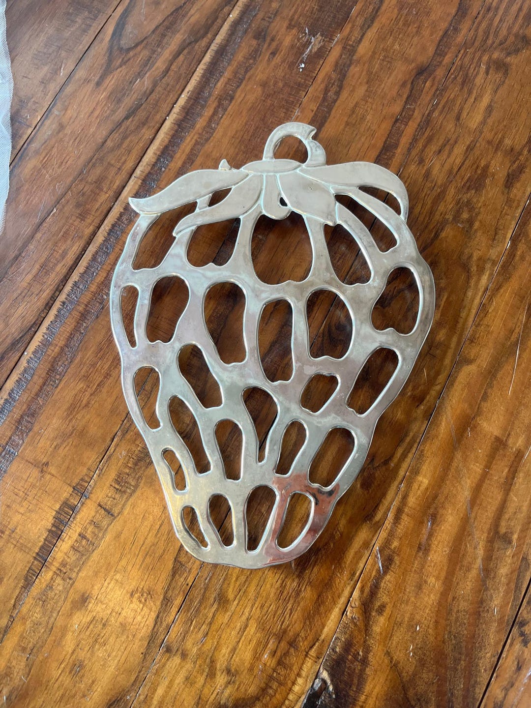 Vintage Leonard Silverplate Strawberry Trivet - Etsy