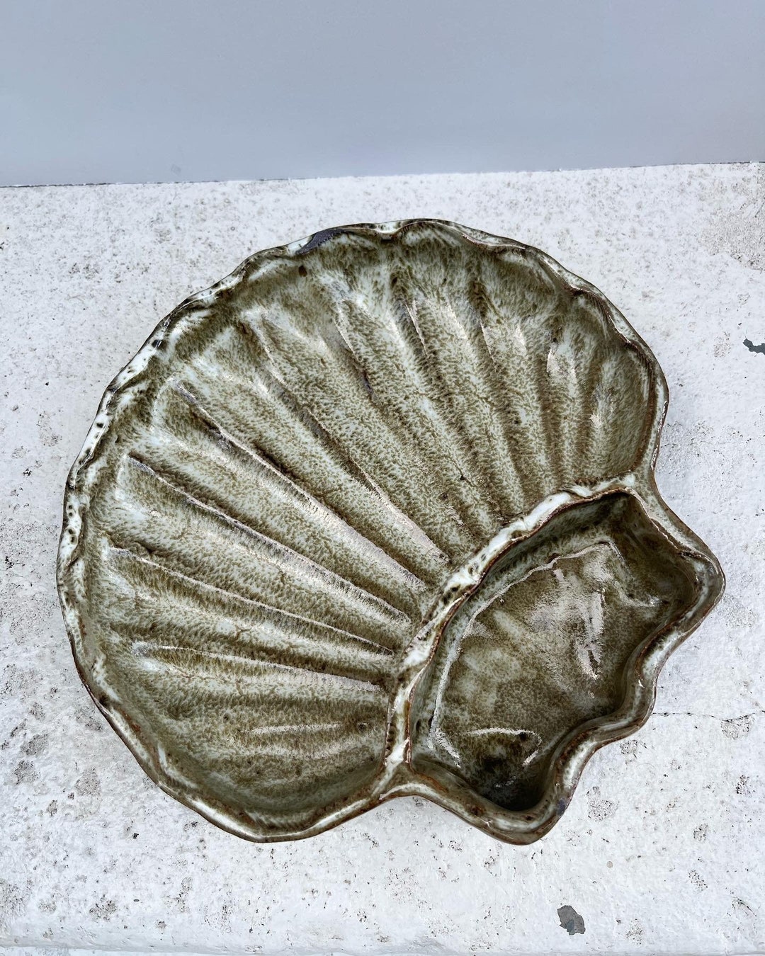 Beautiful Hand Made Sea Shell Pottery Bowl | A Touch of Sanibel Pottery ...