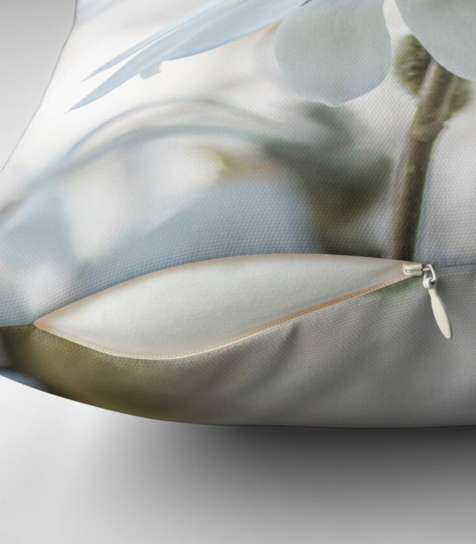 Magnolia Pillow Cover, Floral Throw Pillow, White Flower Pillow, Floral ...
