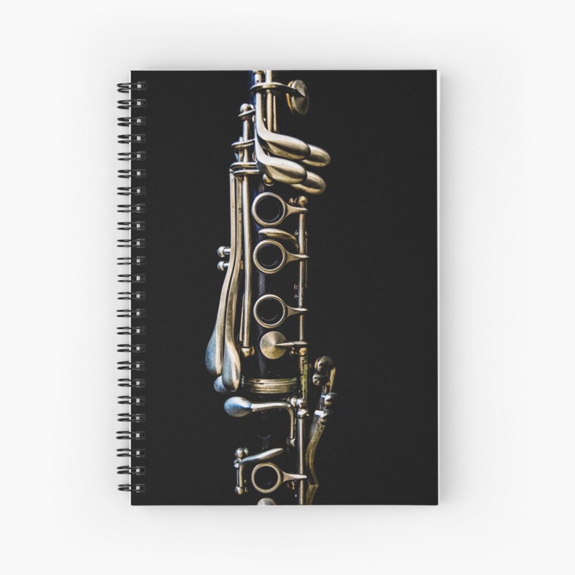 Clarinet Spiral Notebook Music Notebook Music Gift for - Etsy