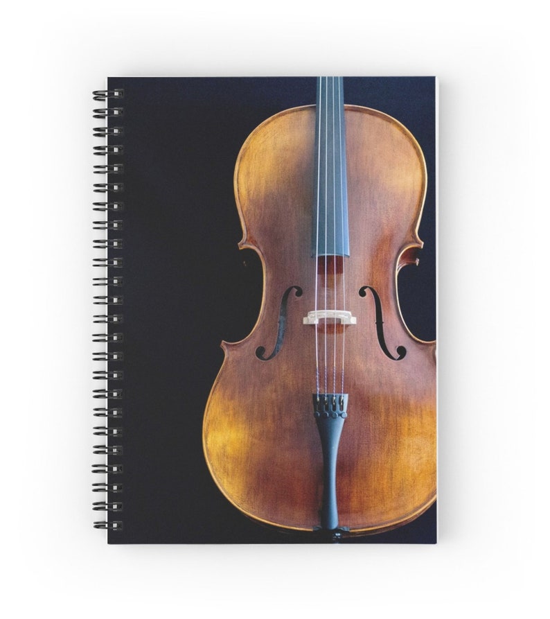 Music Notebook Cello Notebook, Gift for Cellist, Music Journal, Guest ...