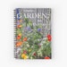 Garden Flowers, Floral Notebook, Summer Gardening Gift, Spiral Notebook ...