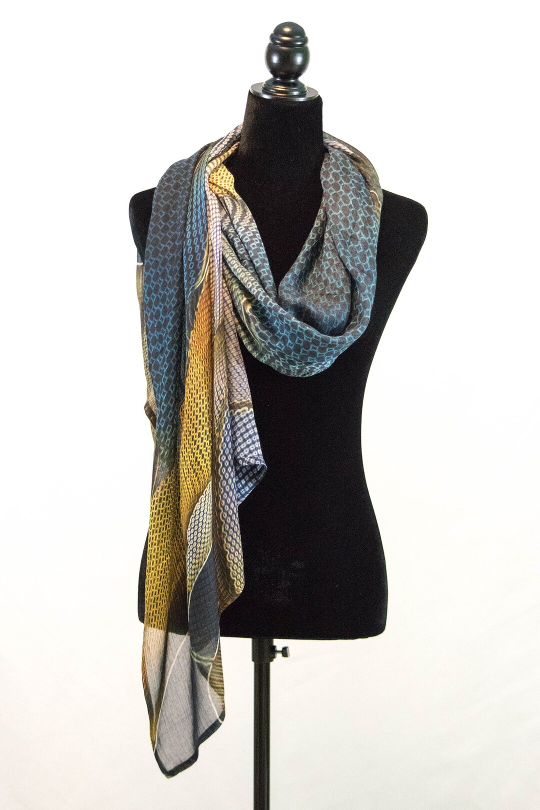 City Wear Urban Accessory, Versatile Scarf Wrap, Chic Gift for Friend ...