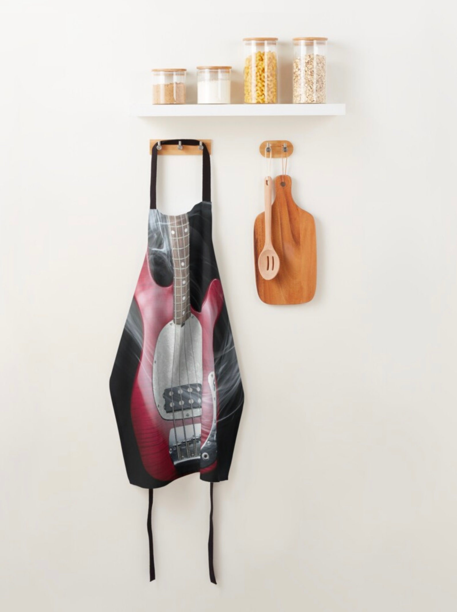 Bass Guitar Apron Guitar Gift for Music Lover Shop Apron for - Etsy
