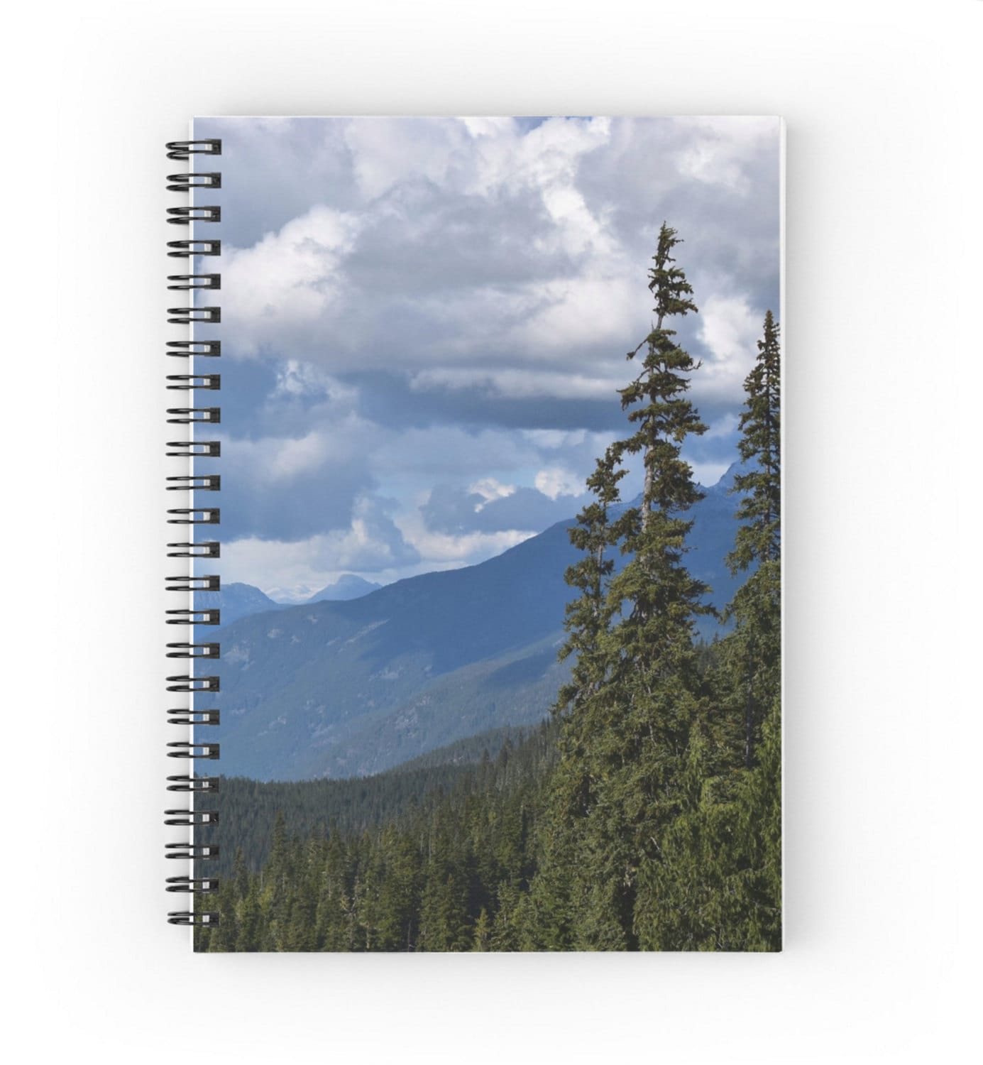 Travel Journal Nature Gift for Hiker Nature Photo Notebook Mountain ...