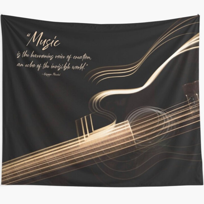 Guitar Tapestry - Etsy