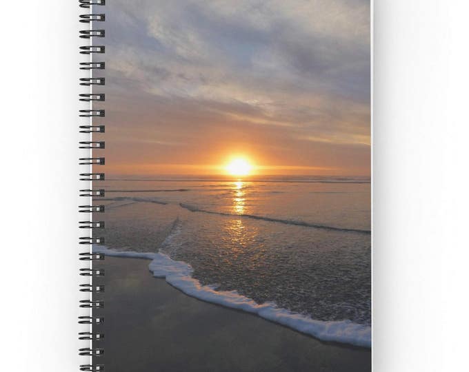 Sunset Photo Notebook, Beach Notebook, Beach Print, Travel Journal ...