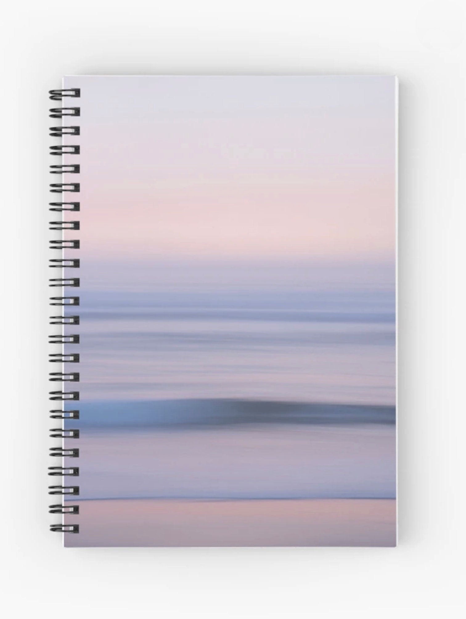 Beach Spiral Notebook, Gift for Beach Lover Ocean Journal Blank ...