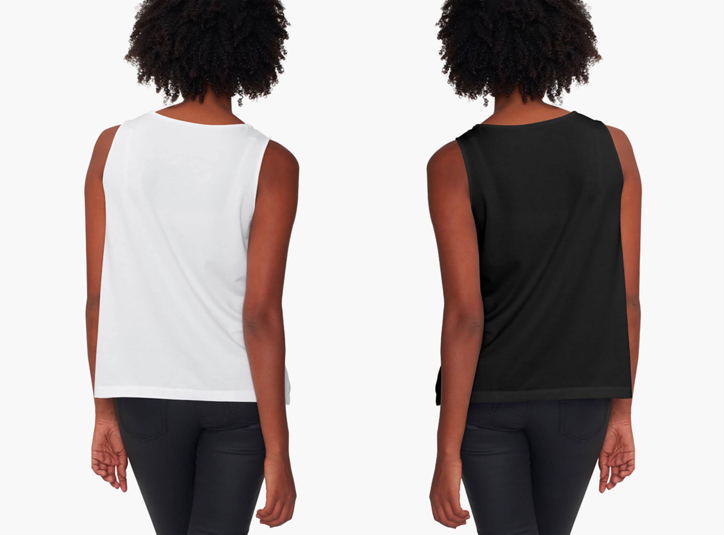 Funky Tank Colorful Chiffon Top Graphic Design Modern Blouse ...