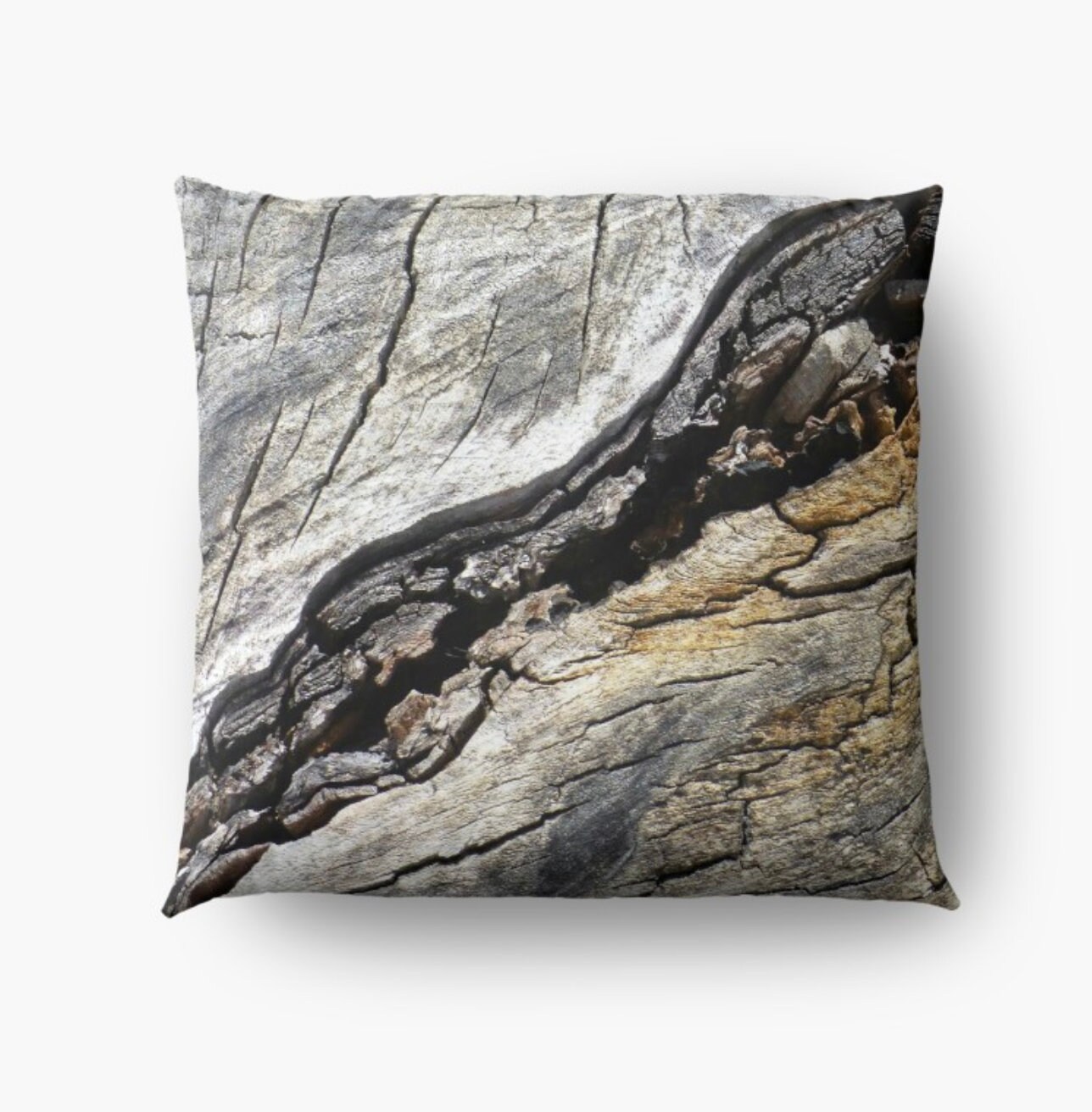 Rustic Throw Pillow Rugged Decor Cabin Pillow Abstract - Etsy