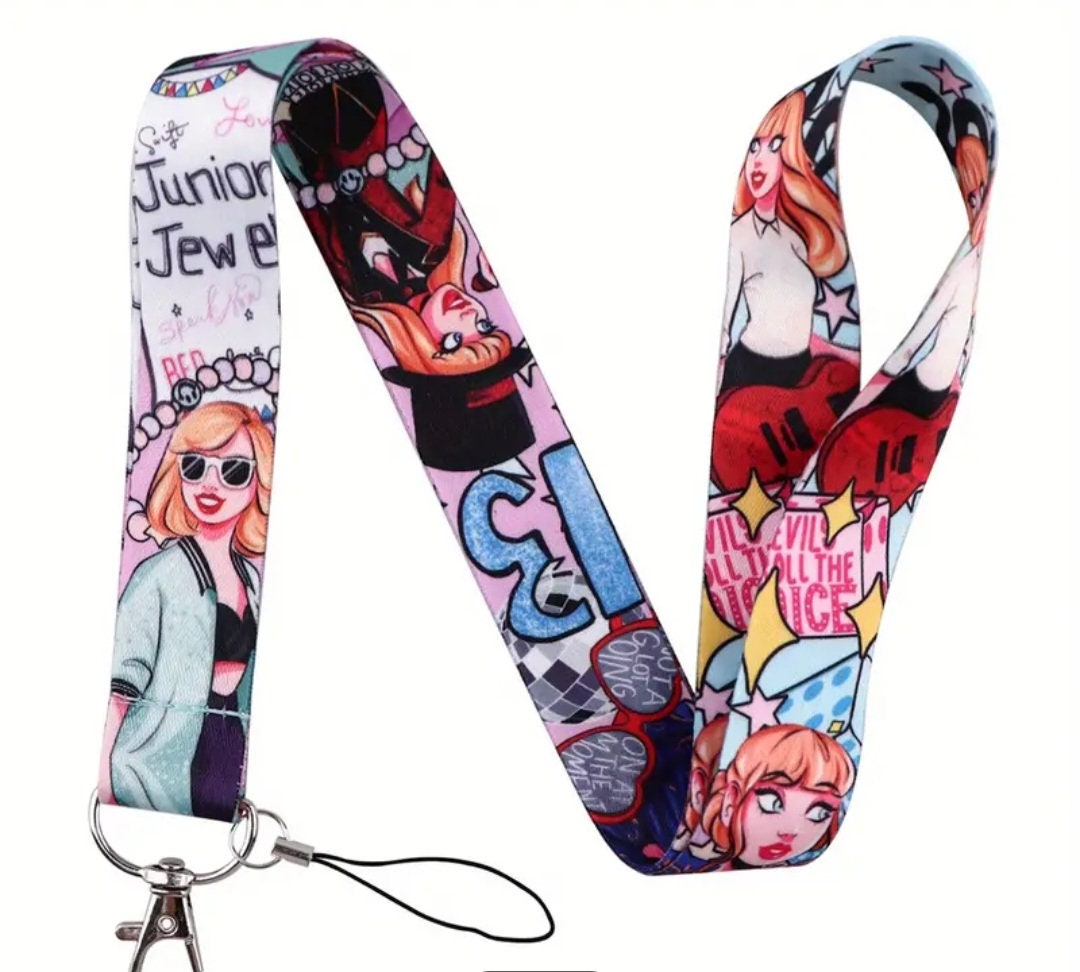 Taylor Swift Birthday Lanyard Keychain Favor STYLE 1 of 21ct - Etsy