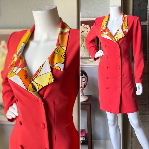 1980’s Vintage Helene Blake Double Breasted Blazer Dr… - Gem