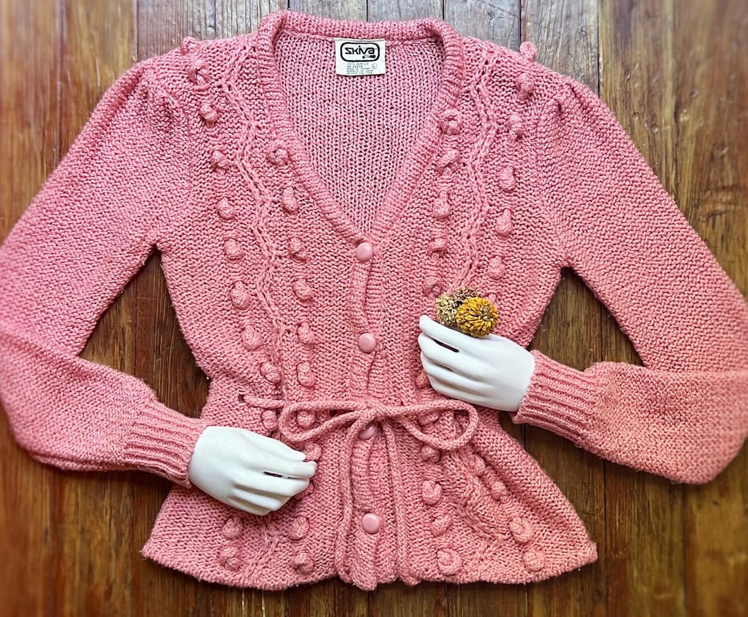 1970’s Vintage Dusty Rose Sweater by Skiva - Etsy