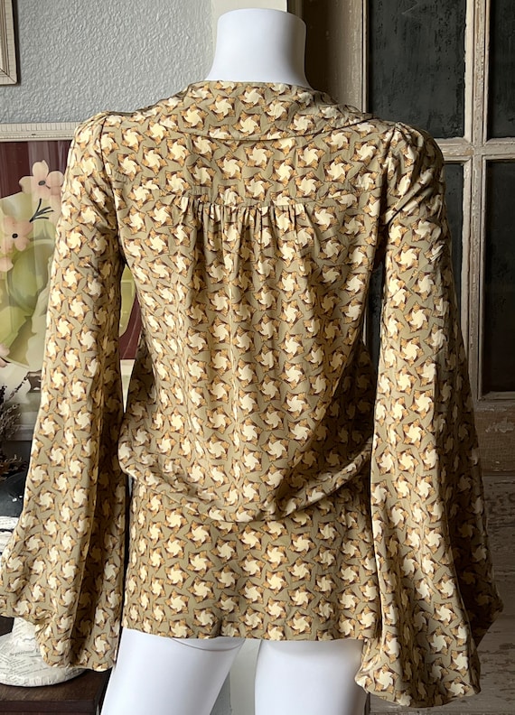 1960’s Vintage Biba Art Deco Print Top - Gem