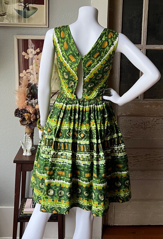 1950’s/60’s Vintage Mr.Mort Green and Ochre Fit and F… - Gem