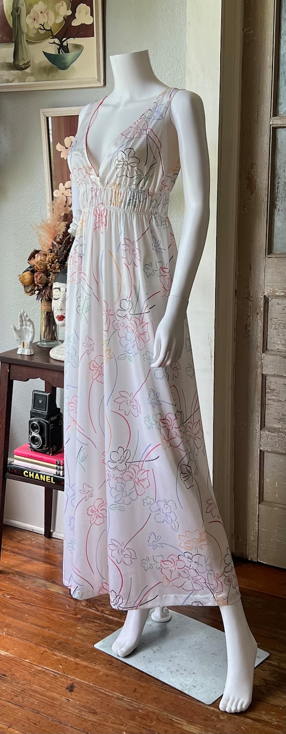1970’s Vintage Floral Gown by Henson Kickernick - Gem