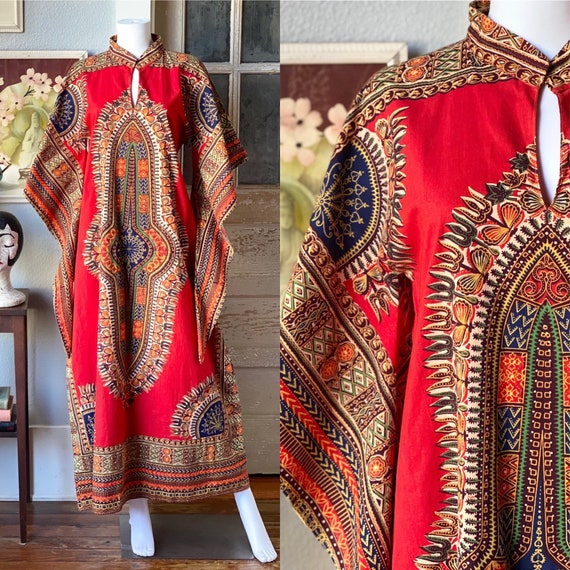 vintage 1970s angelina print - Gem