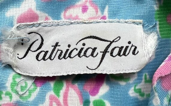 1970’s Vintage Patricia Fair Floral Tie Back Mini Dre… - Gem