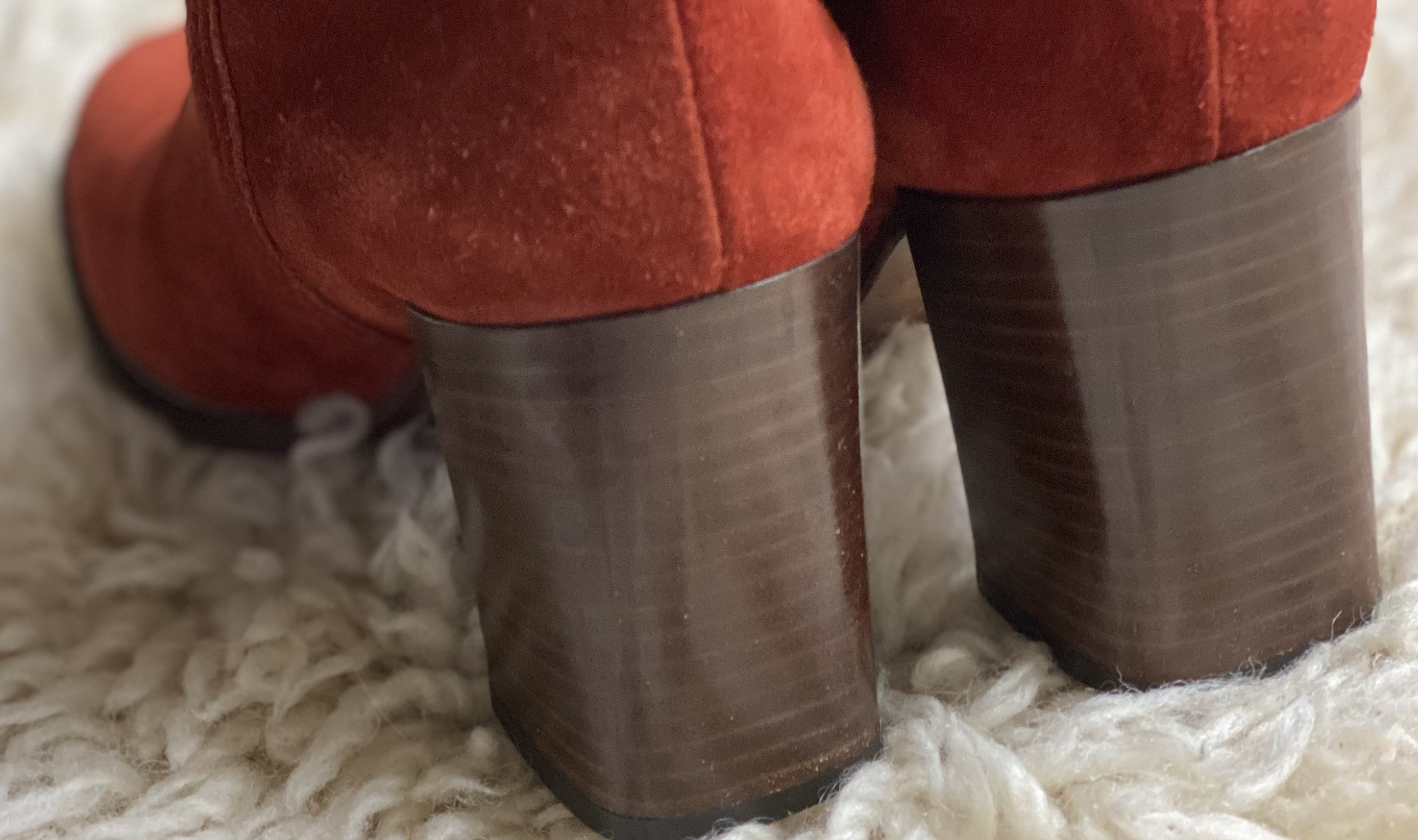 Vintage Style Rust Suede Coach Boots/size 5 - Etsy