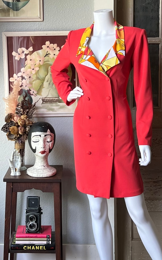 1980’s Vintage Helene Blake Double Breasted Blazer Dr… - Gem
