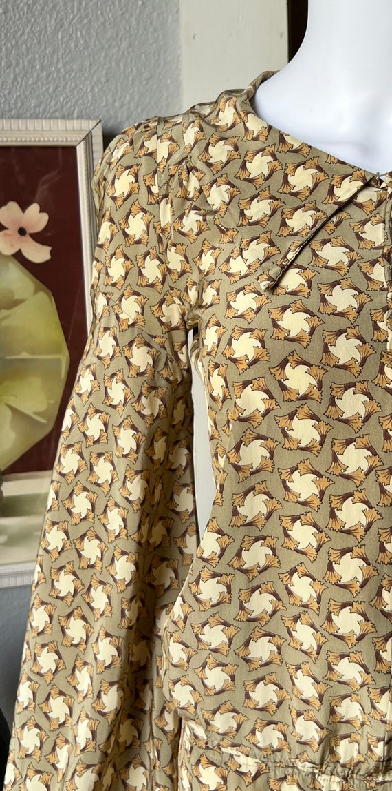 1960’s Vintage Biba Art Deco Print Top - Gem