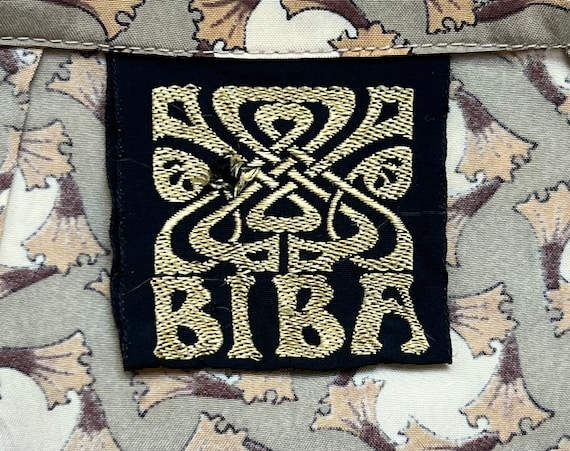 1960’s Vintage Biba Art Deco Print Top - Gem