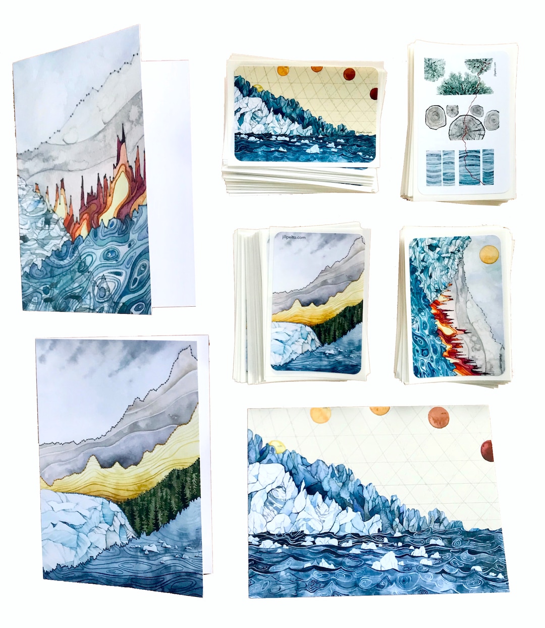 Climate Stickers and Cards Pack - Etsy