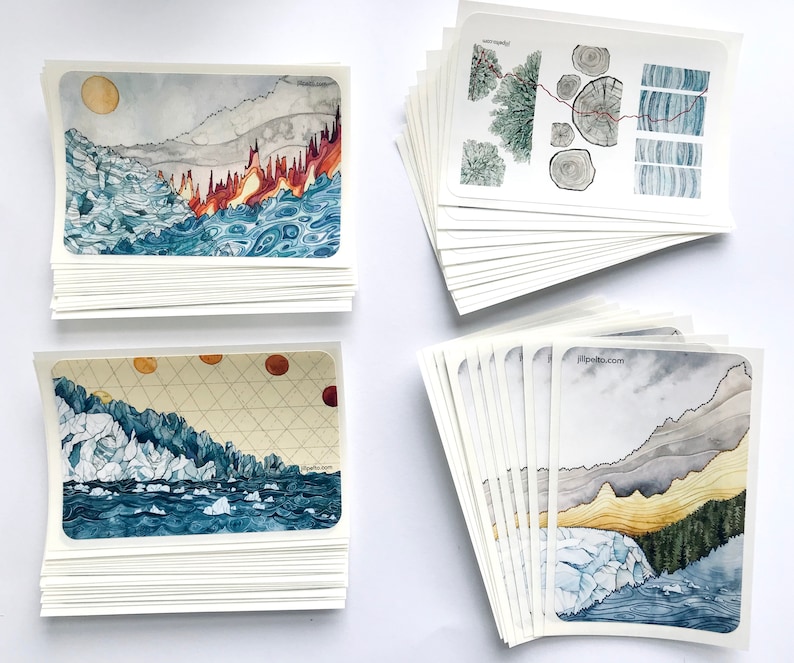 Sticker Climate Change Data - Etsy