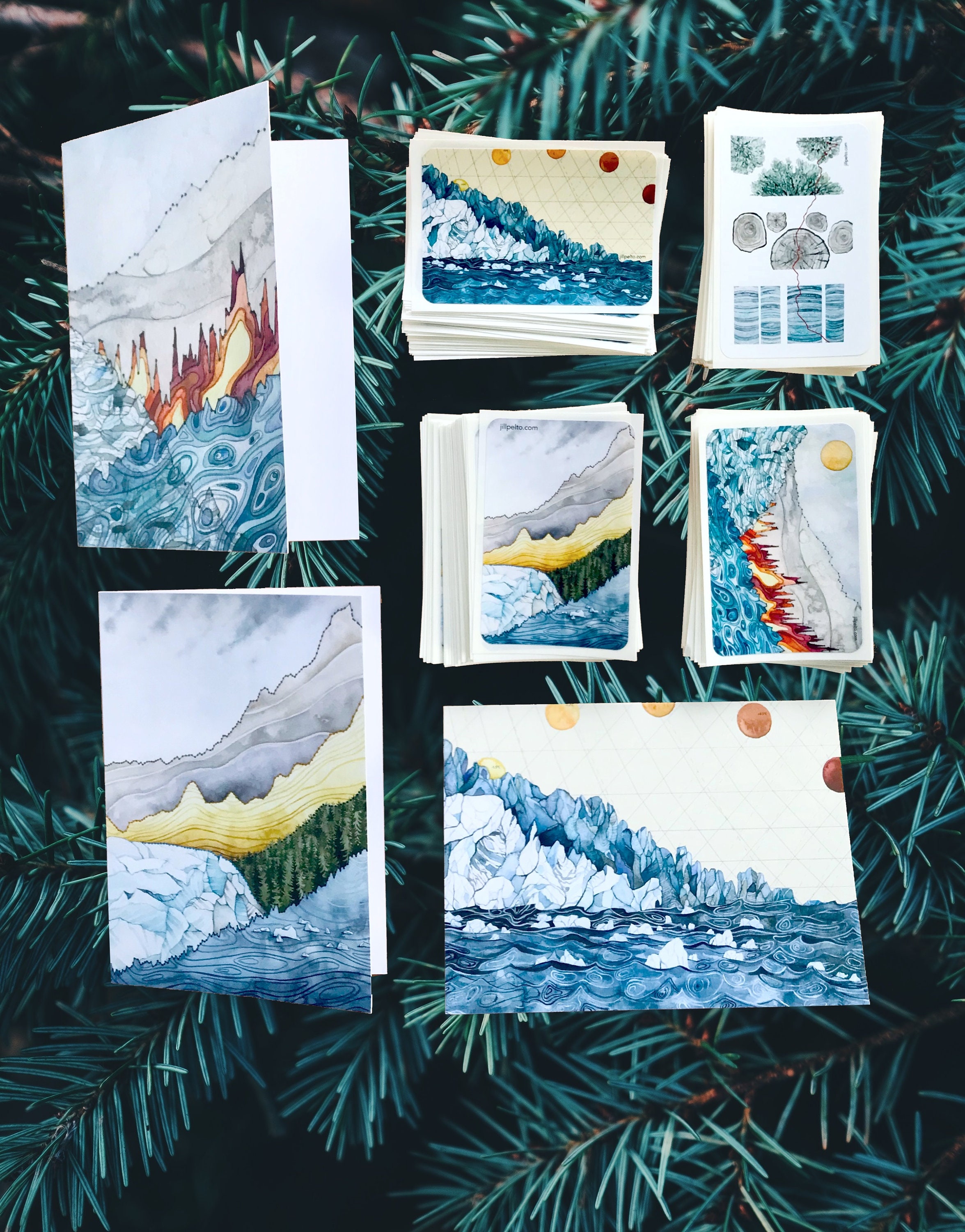 Climate Stickers and Cards Pack - Etsy