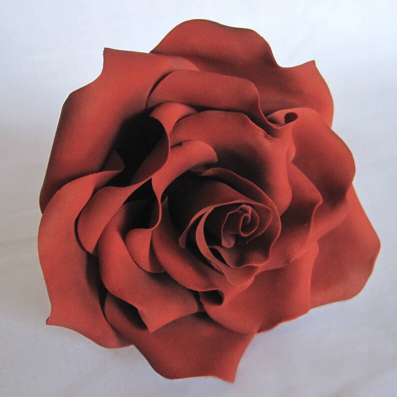 Extra large large medium or small roses. Gum paste flowers | Etsy