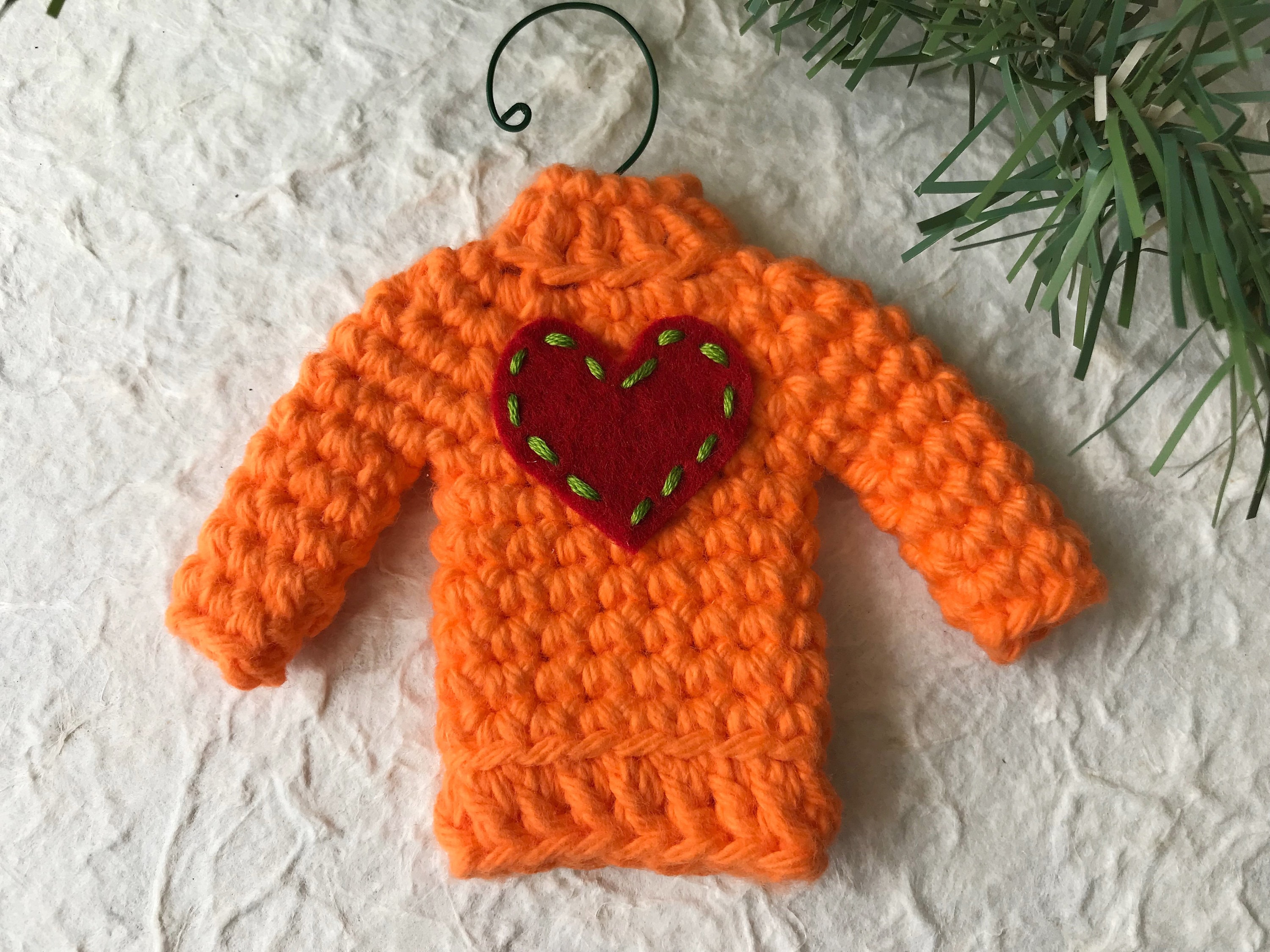 Sweater Ornament Crochet Pattern, PDF, Crochet Sweater Ornament ...