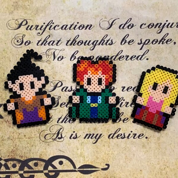 Perler Magnets - Etsy