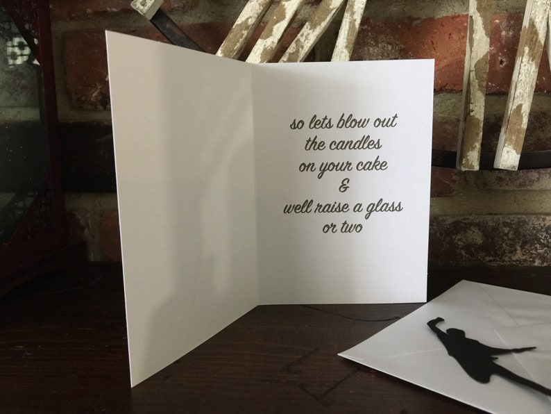 Bruce Springsteen Inspired Birthday Card With Cutout - Etsy