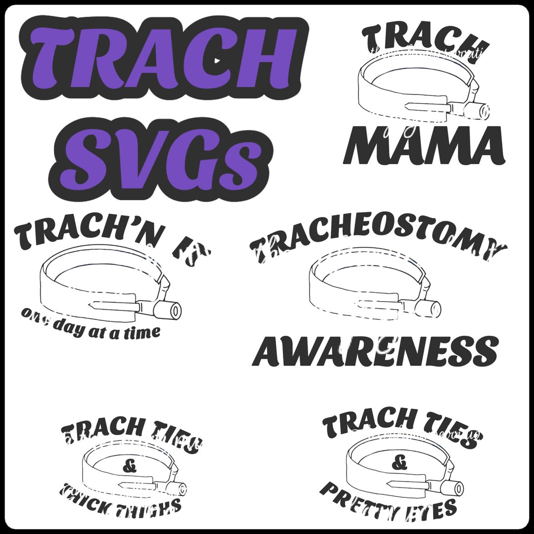 Trach SVG Bundle - Etsy