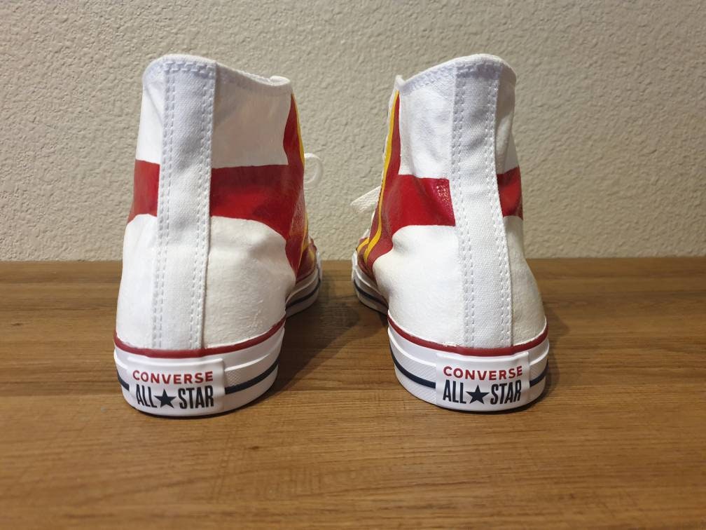 Misty Cosplay Shoes || Converse High Tops Handpainted Cosplay Cosplayer ...