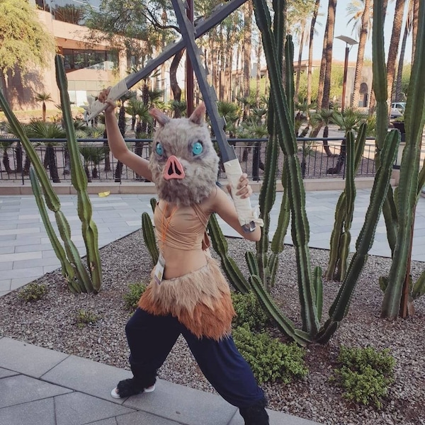 Inosuke Demon Slayer Cosplay - Etsy