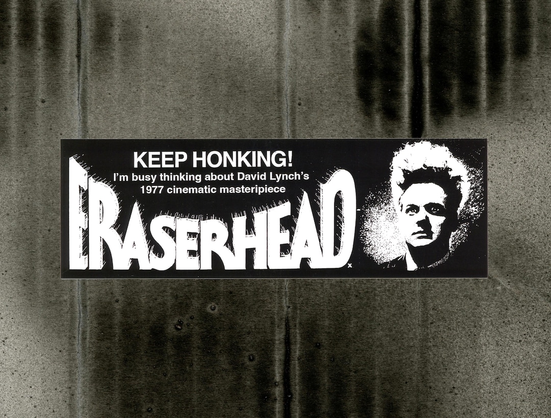 Eraserhead David Lynch Bumper Sticker - Etsy