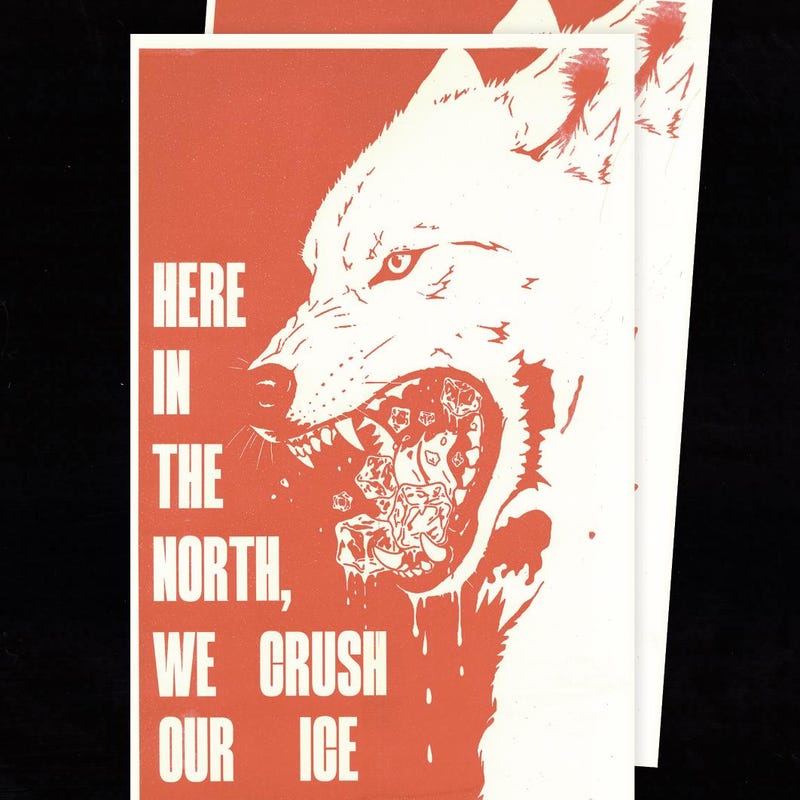 Minnesota Ice Sticker - Etsy