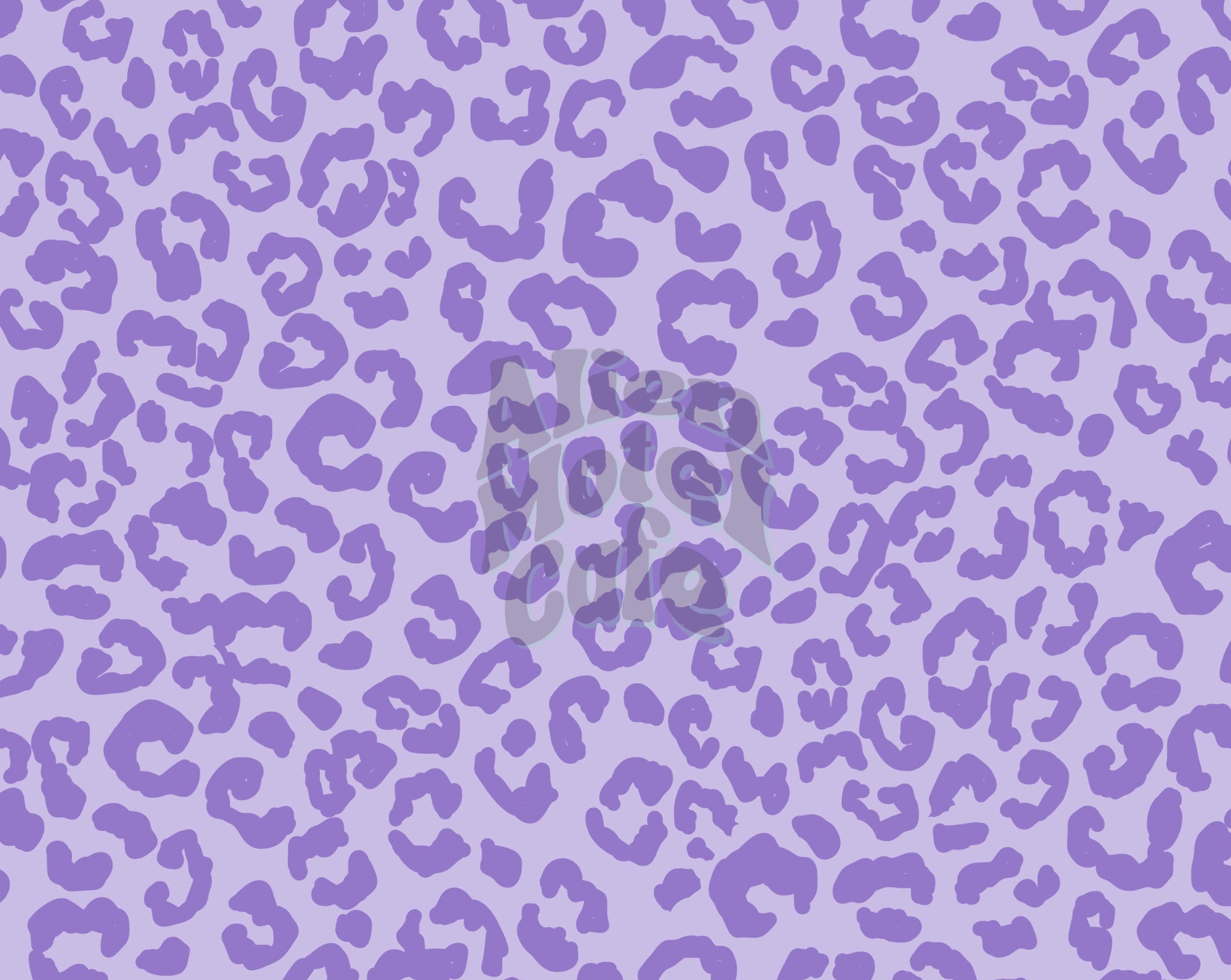 Purple Cheetah Print