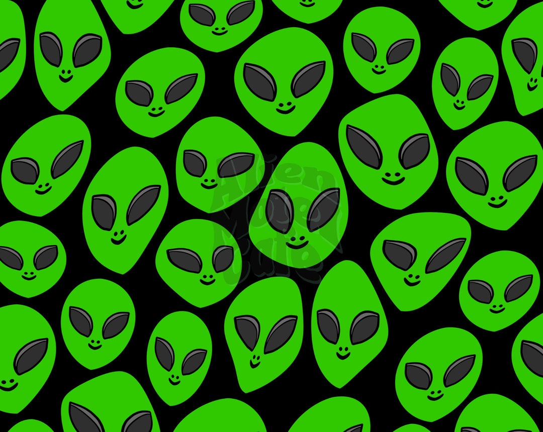 Trippy Alien Wavy Seamless Repeat Digital Pattern Repeat for - Etsy
