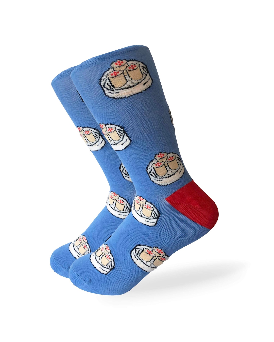 Dumpling Dim Sum Socks (siu Mai) Yum Cha Dimsum Socks Funny Novelty ...