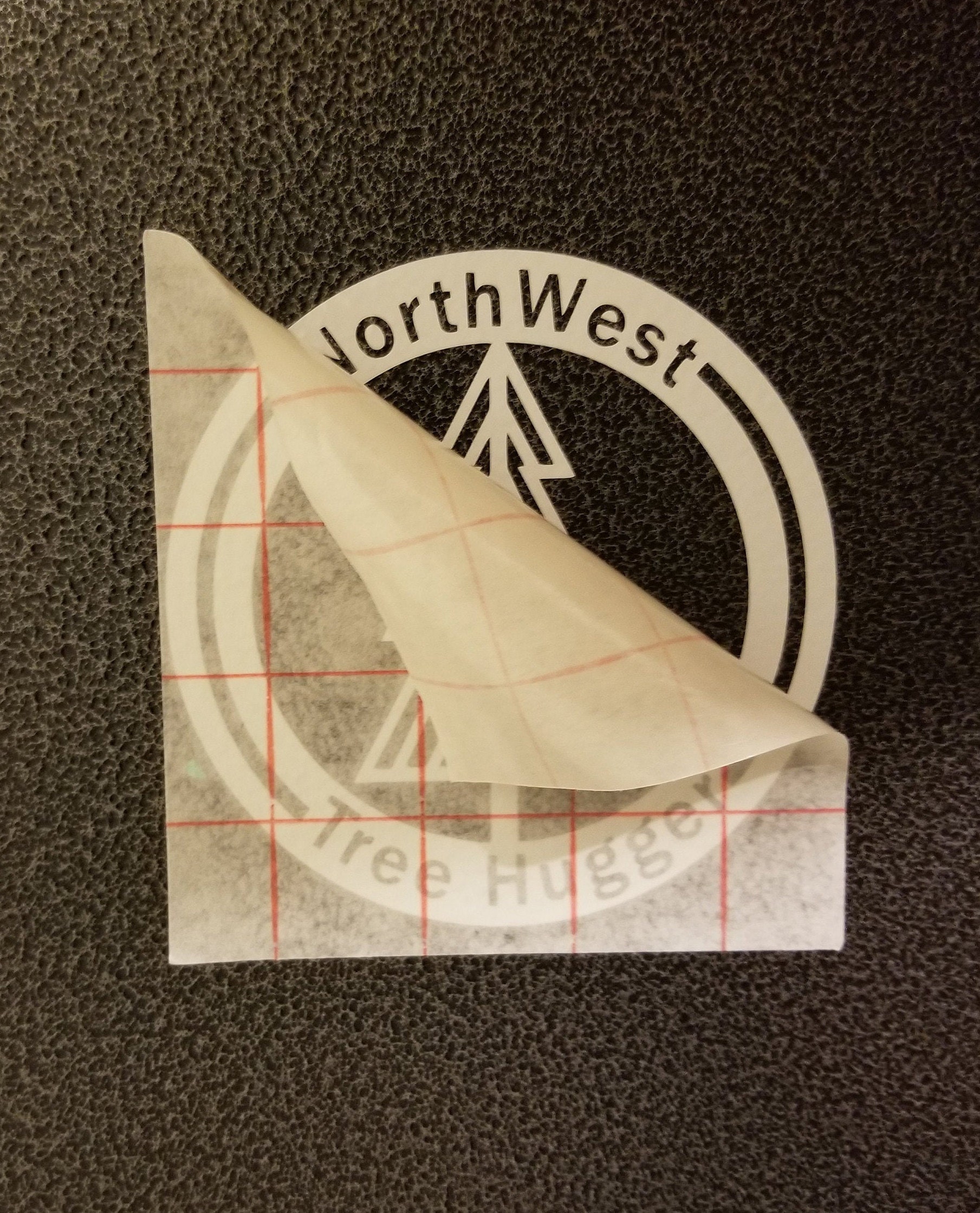 Northwest Tree Hugger Vinyl Decal Sticker - Etsy