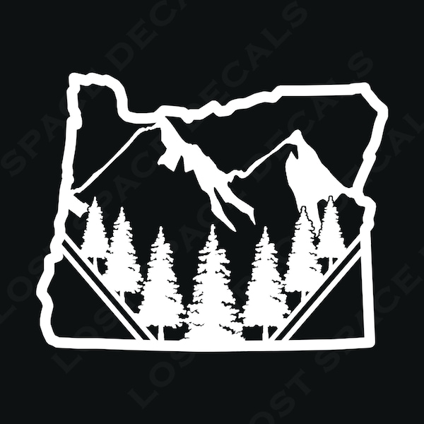 Oregon State Decal - Etsy