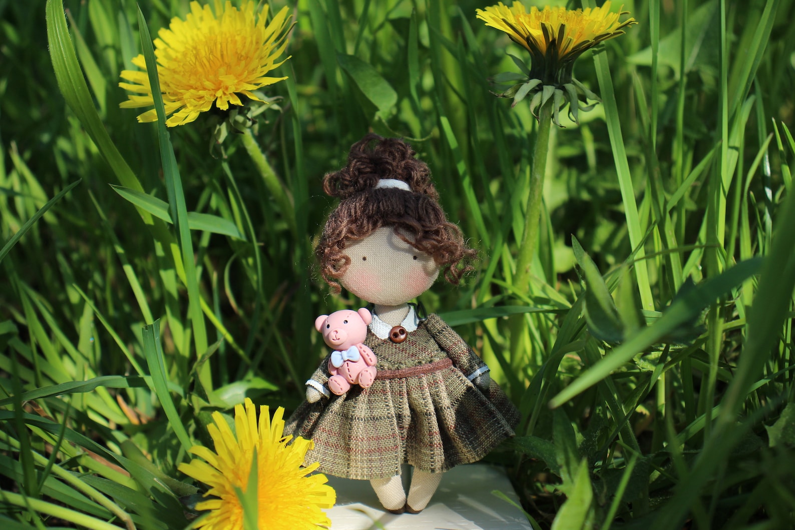 Unique Miniature Custom Rag Doll Calm Anxiety Comfort Gift - Etsy