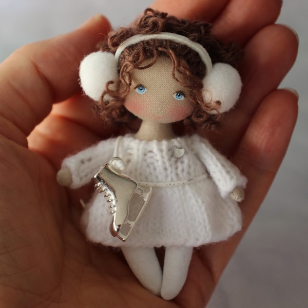 Miniature Cloth Doll - Etsy