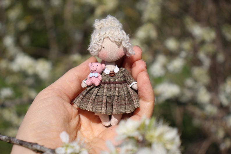 Unique Miniature Custom Rag Doll Calm Anxiety Comfort Gift - Etsy