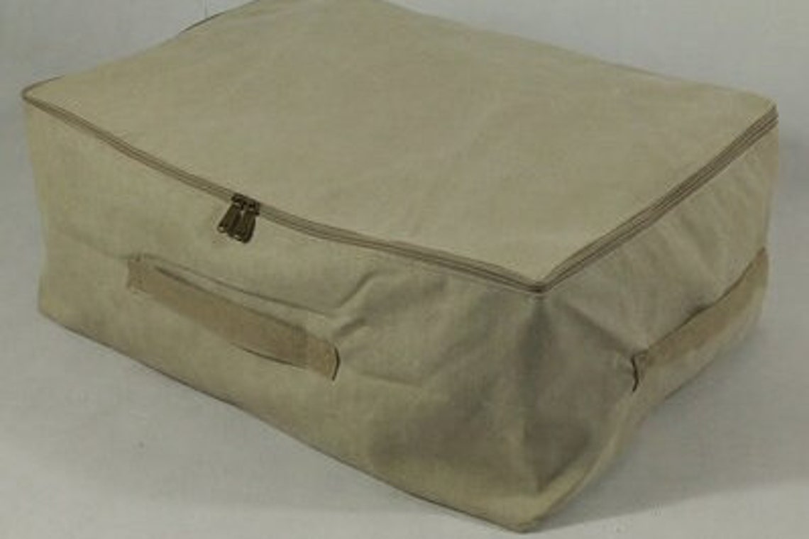 Household Real Canvas Zippered Sweater Bag/storage Bag for Closets and ...